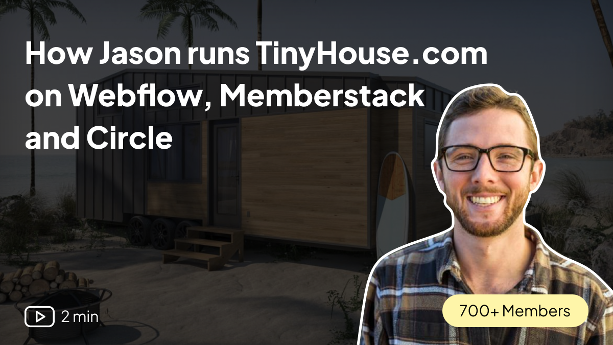 Learn How TinyHouse.com Uses Memberstack | Showcase